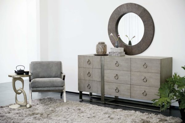 Linea Round Mirror – SR Interiors