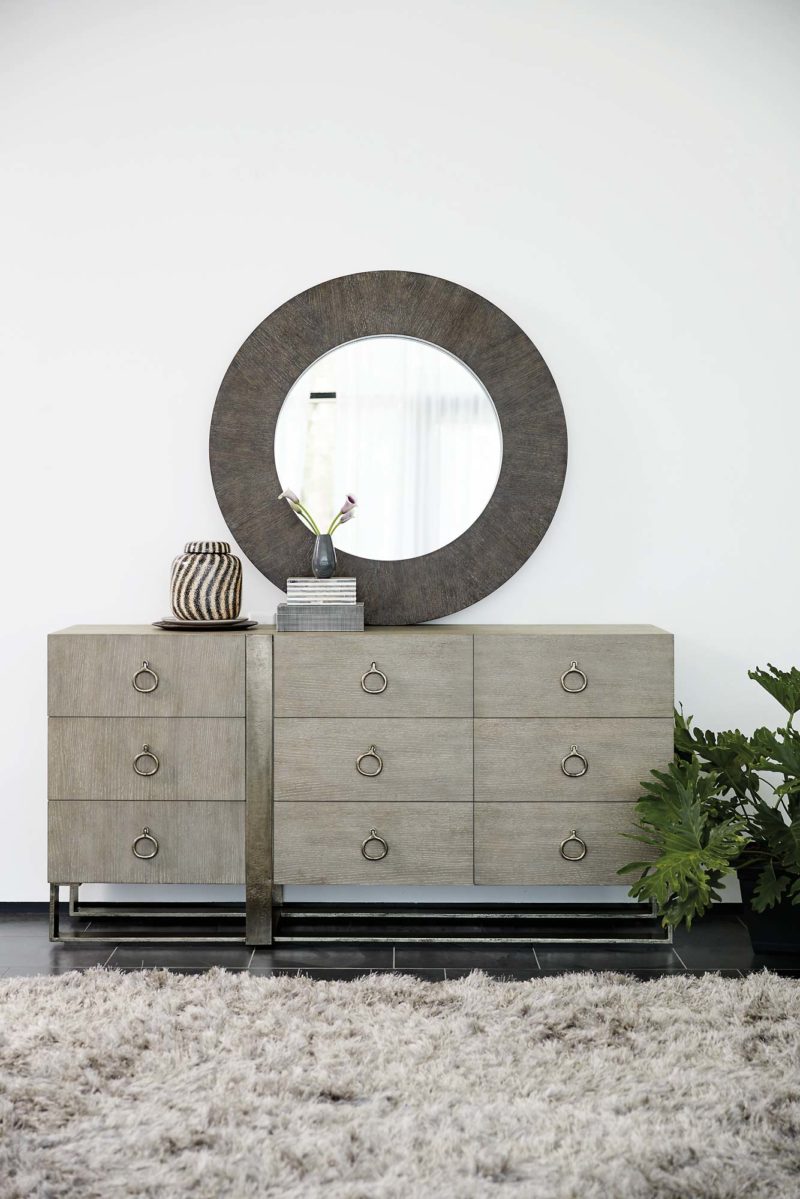 Linea Round Mirror – SR Interiors